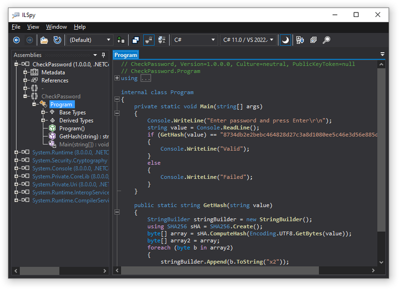 How to protect C# code?